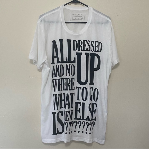 Prince Peter Collection | Tops | Prince Peter All Dressed Up Nowhere To Go T Shirt | Poshmark
